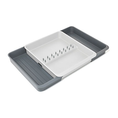 Joseph Joseph Drawer Store Expanding Utensil and Gadget Organizer  16 x 13 - Natural Gray