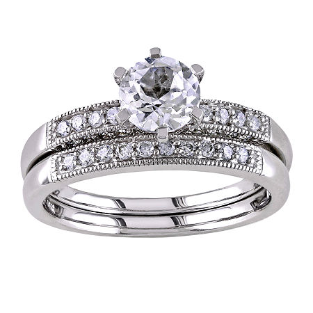 Click here for Ã¢â¦â CT. T.W. Diamond & Lab-Created White Sapp... prices