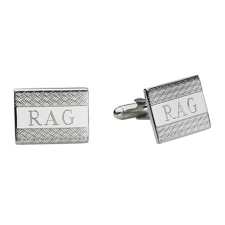 Click here for Personalized Wave Pattern Cuff Links  One Size  Si... prices