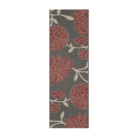 Click here for Safavieh Courtyard Collection Bertha Floral Indoor... prices