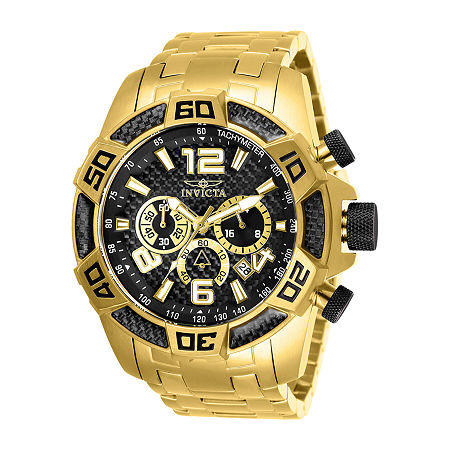 Click here for Invicta Pro Diver Mens Chronograph Gold Tone Stain... prices
