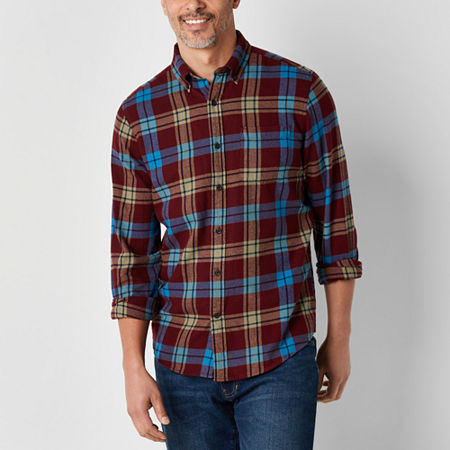 Click here for St. Johns Bay Mens Long Sleeve Classic Fit Flannel... prices