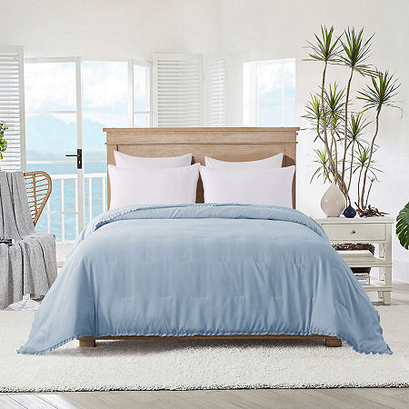 St. James Home Ruffled Edge Down Alternative Blanket