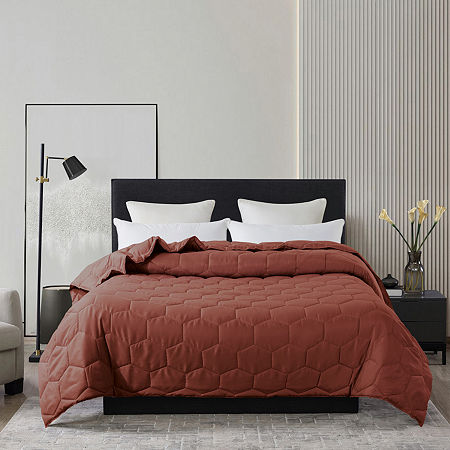 St. James Home Honeycomb Stitch Down Alternative Blanket