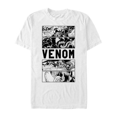 Mens Short Sleeve Venom Graphic T-Shirt, Color: White - JCPenney