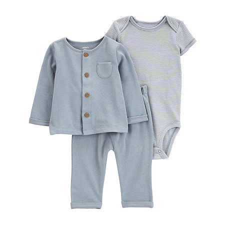 Click here for Carters Baby Boys 3-pc. Pant Set  12 Months  Blue prices
