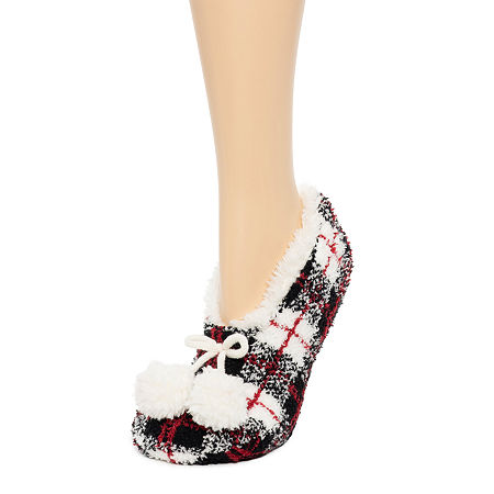 Click here for Cuddl Duds Womens Slipper Socks  9-11  Black prices