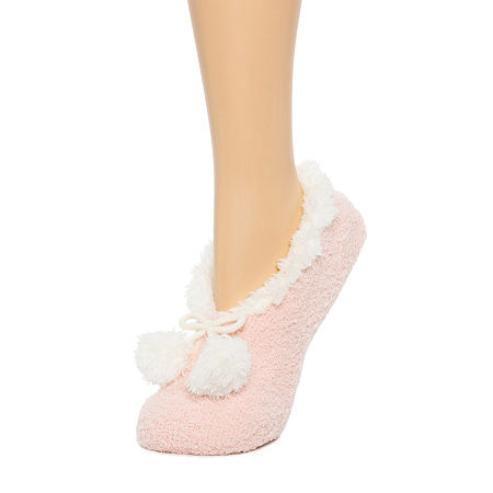 Click here for Cuddl Duds Womens Slipper Socks  9-11  Pink prices