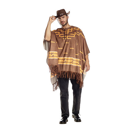 Click here for Unisex Adult Cowboy Poncho Costume  One Size  Brow... prices