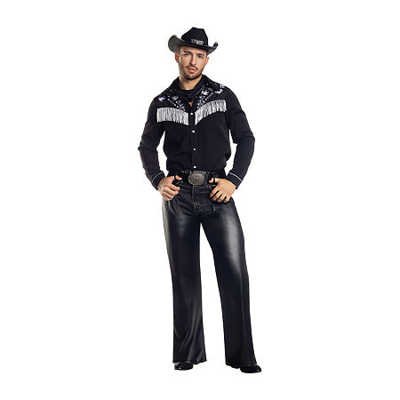 Click here for Mens Western Cowboy Fringe Costume  Xx-large  Brow... prices