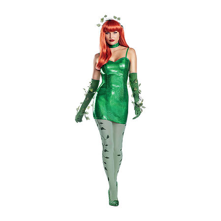 Click here for Womens Poison Oak Dress Costume  Large  Green prices