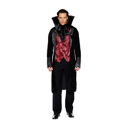 Click here for Mens Vampire Costume  X-large  Black prices