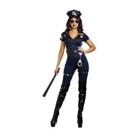 Click here for Womens Lietenant Costume  Small  Black prices