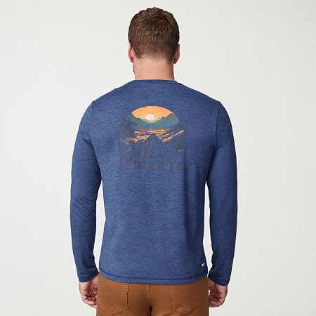 Click here for Free Country Mens Crew Neck Long Sleeve Classic Fi... prices