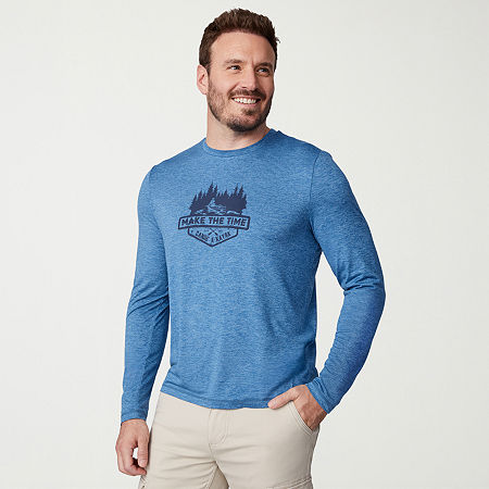 Click here for Free Country Mens Crew Neck Long Sleeve Classic Fi... prices