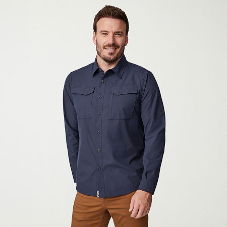 Click here for Free Country Mens Long Sleeve Regular Fit Stretch... prices