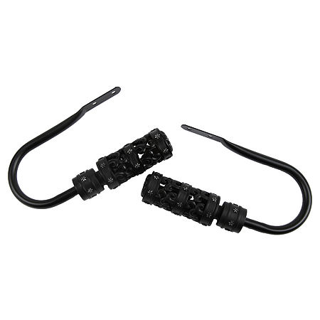 Click here for Rod Desyne Whirl Holdback  One Size  Black prices