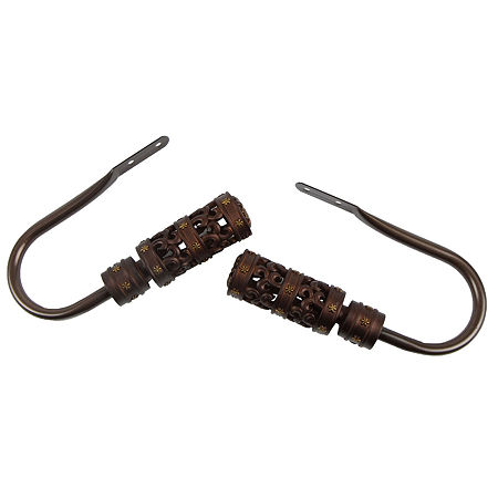 Click here for Rod Desyne Whirl Holdback  One Size  Brown prices