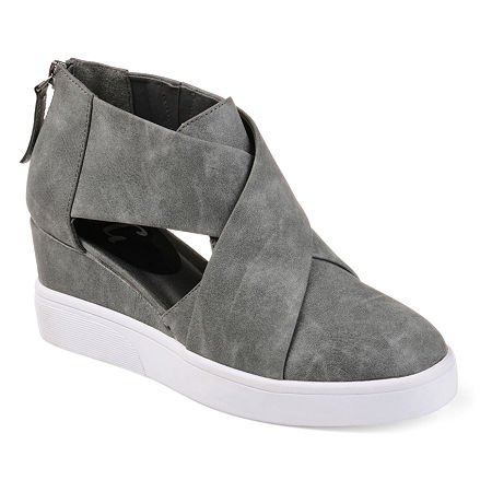 Click here for Journee Collection Womens Senna Sneaker  5 1/2 Med... prices
