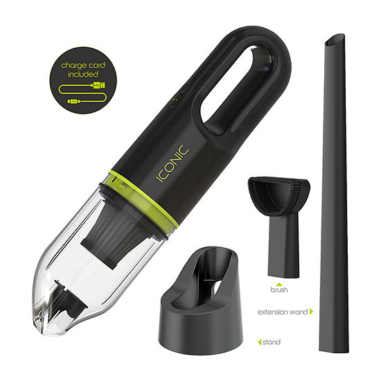 ICONIC Cordless Handheld Vacuum with USB-Charging and Multiple ... ICONIC Cordless Handheld Vacuum with USB-Charging and Multiple ...
