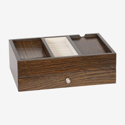 Mele And Co Rex Oak Valet, Color: Brown - JCPenney