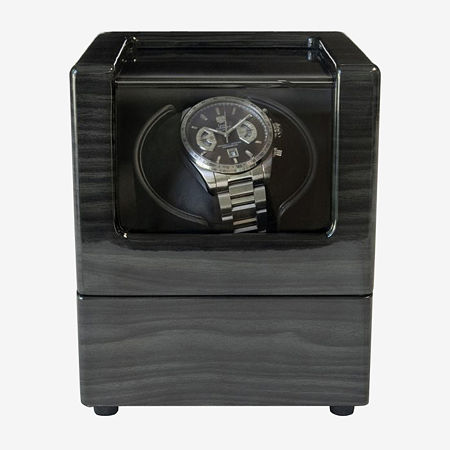 Click here for Madison Burke Watch Winder in High Gloss - Dark Gr... prices
