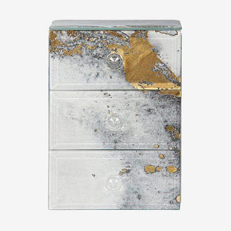 Click here for Mele Co. Maura Marbled Glass Jewelry Box with Gold... prices