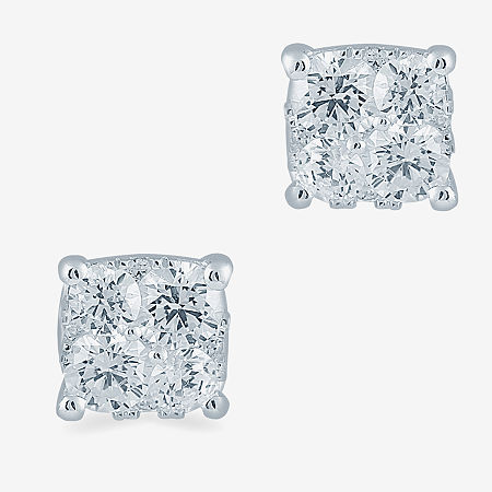 Click here for 1 CT. T.W. Natural White Diamond Sterling Silver 6... prices