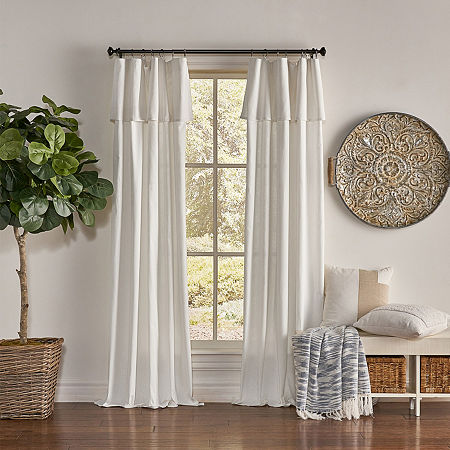 Click here for Mercantile Drop Cloth Tab Top Light-Filtering Sing... prices