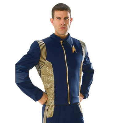 Mens Discovery Gold Command Star Trek 2-pc. Costume, Color: Blue - JCPenney