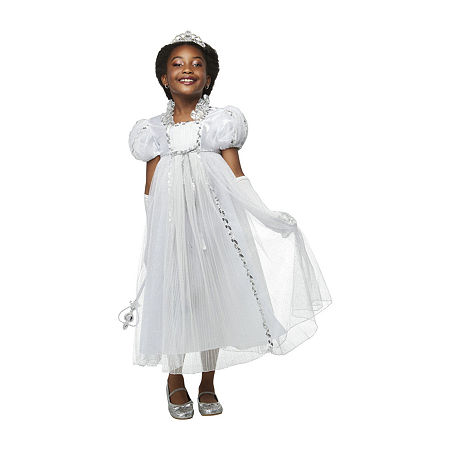 Click here for Little & Big Kid Girls White Princess 4-pc. Costum... prices