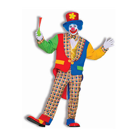Click here for Mens Clown 5-pc. Costume  Medium  Red prices