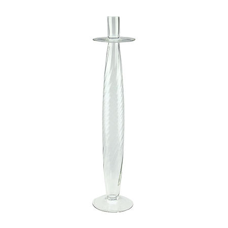 Click here for 20 Glass Swirled Taper Candle Holder  One Size  Mu... prices