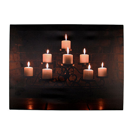 Click here for LED Lighted Flickering Rustic Fireplace Candles Ca... prices
