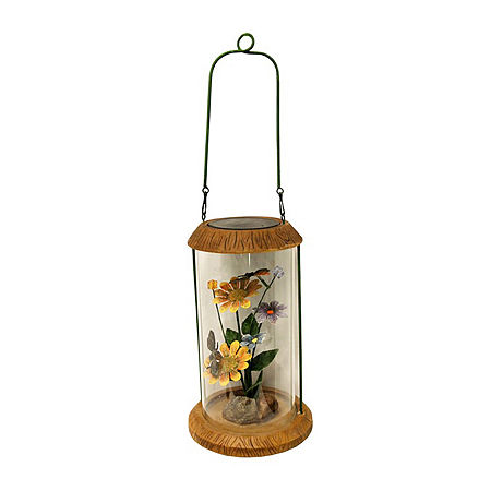 Click here for 10.5 LED Lighted Solar Powered Outdoor Garden Lant... prices