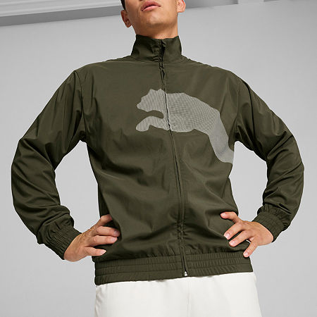 Click here for PUMA Mens Lightweight Windbreaker  Small  Green prices