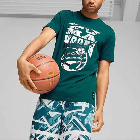 Click here for PUMA Mens Crew Neck Short Sleeve Regular Fit Graph... prices