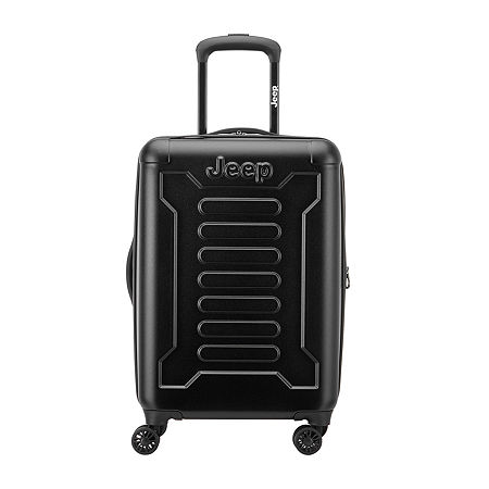 Jeep 20 Expandable 4-Double Wheels Carry-On Spinner - Black