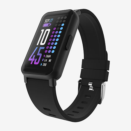 Click here for Womens iTouch Active 4 Black Strap Fitness Tracker... prices