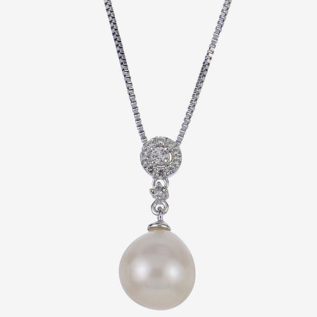 Click here for Cultured Freshwater Pearl And Genuine White Topaz... prices