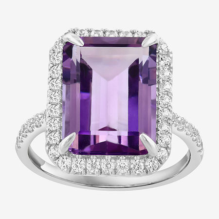 Click here for Effy Womens Genuine Purple Amethyst Sterling Silve... prices