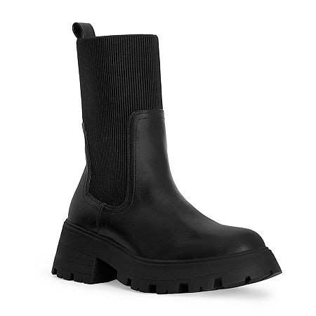 Click here for RM Rebecca Minkoff Womens Alexa Chunky Heel Chelse... prices