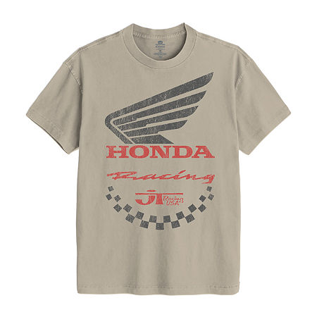 Click here for New World Mens Crew Neck Short Sleeve Graphic T-Sh... prices