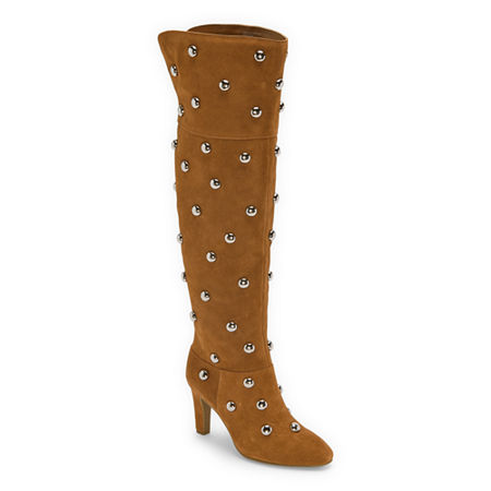 Click here for a.n.a Womens Malinda Genuine Suede Studded Stilett... prices