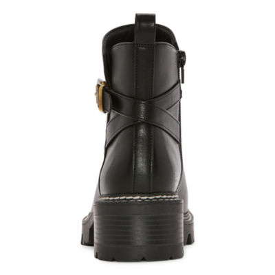 St. John's Bay Womens Daymarc Block Heel Booties - JCPenney