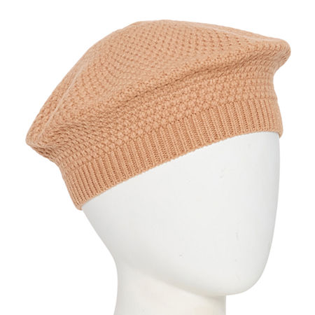 Click here for Liz Claiborne Knit Womens Beret  One Size  Brown prices