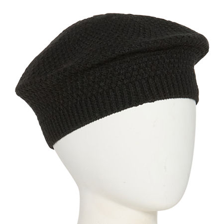 Click here for Liz Claiborne Knit Womens Beret  One Size  Black prices