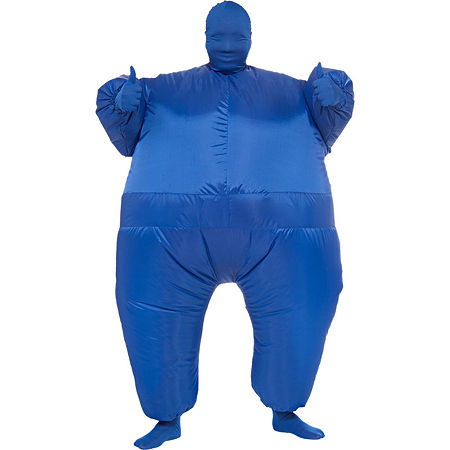 Click here for Mens Blue Inflatable 6-pc. Costume  One Size  Blue prices