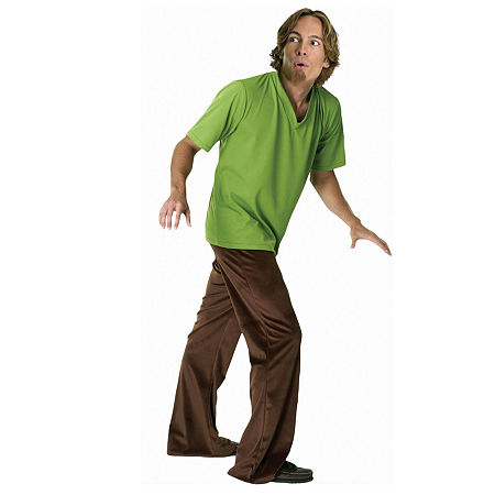 Click here for Mens Shaggy Scooby Doo 4-pc. Costume  One Size  Br... prices