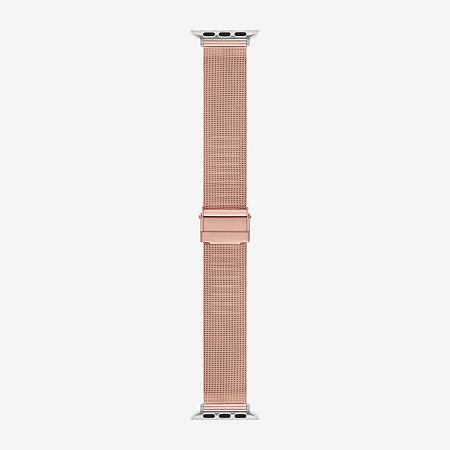 Click here for Apple Compatible Unisex Adult Rose Goldtone Watch... prices
